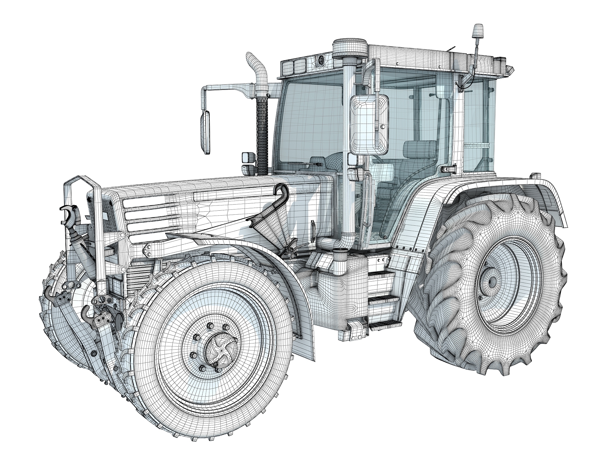 3D tractor model - TurboSquid 1443711
