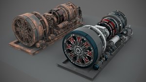 3d model machinery pack