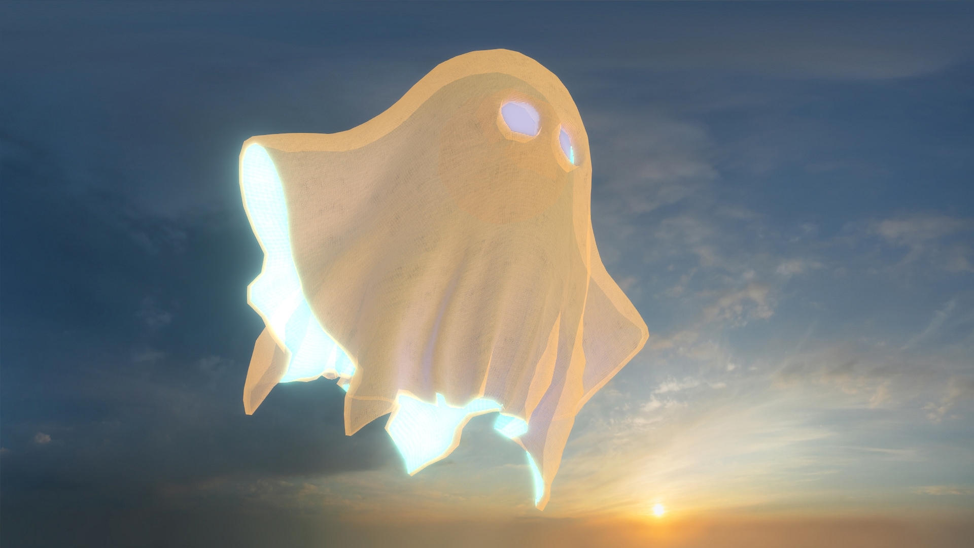 3D rigged ghost model - TurboSquid 1444011