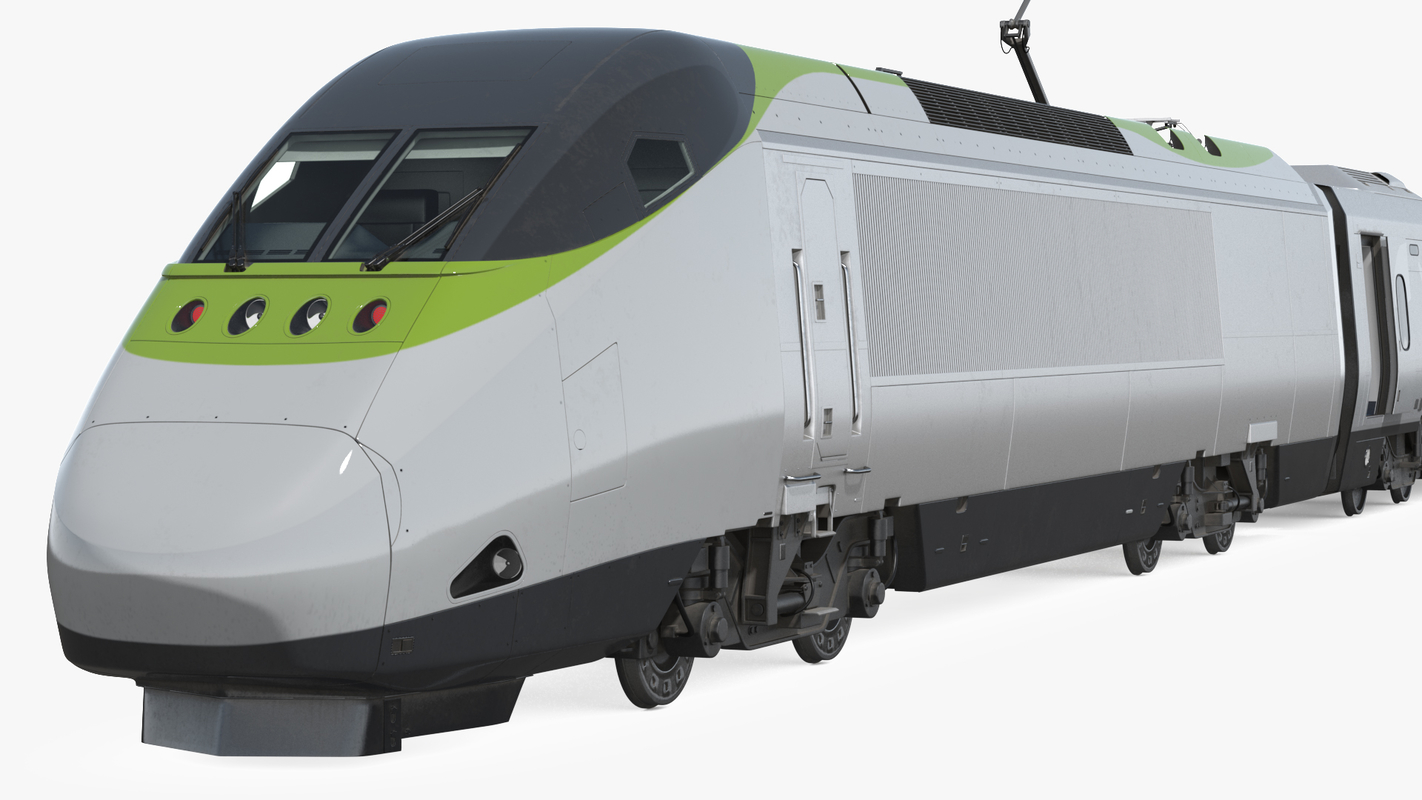 Express train generic rigged 3D model - TurboSquid 1444186