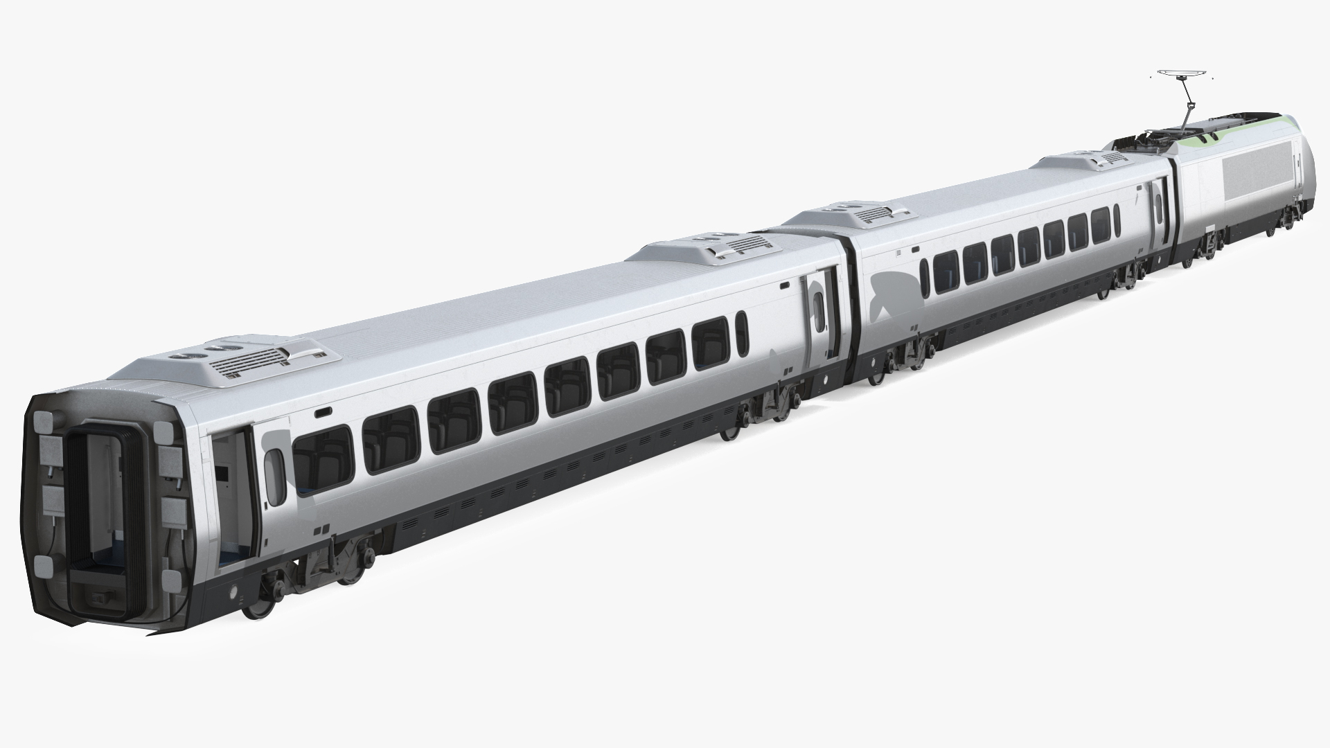 Express train generic rigged 3D model - TurboSquid 1444186