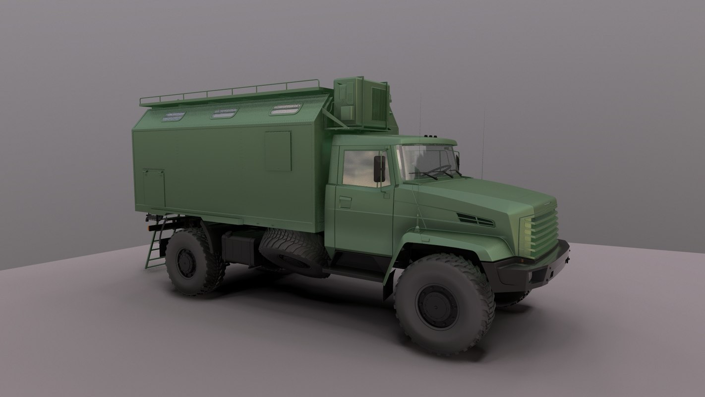 Kraz model - TurboSquid 1444007