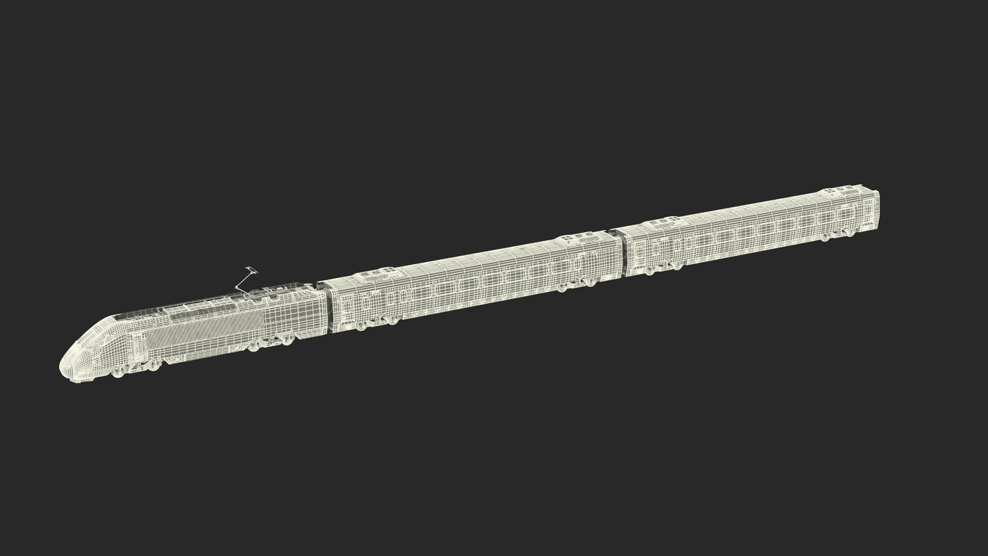 Amtrak acela express train 3D model - TurboSquid 1444168