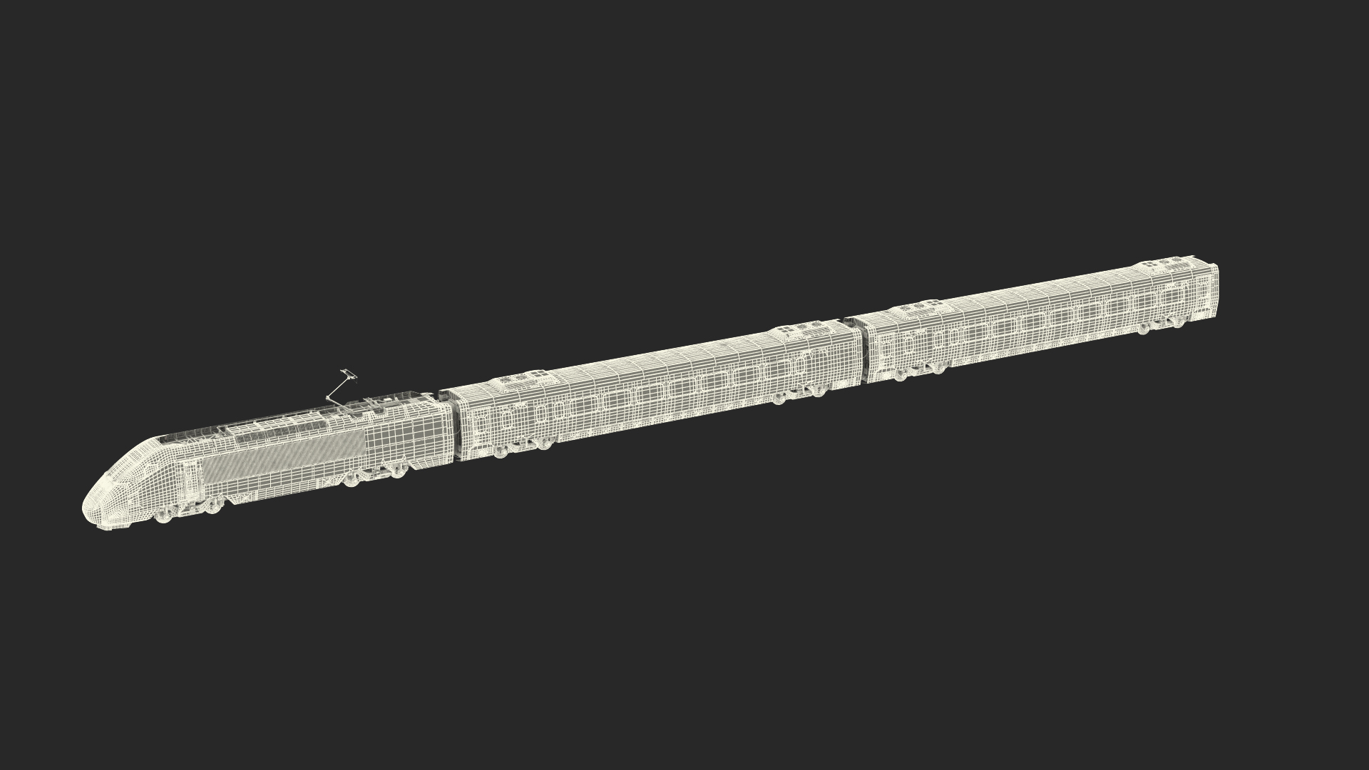 Amtrak acela express train 3D model - TurboSquid 1444168