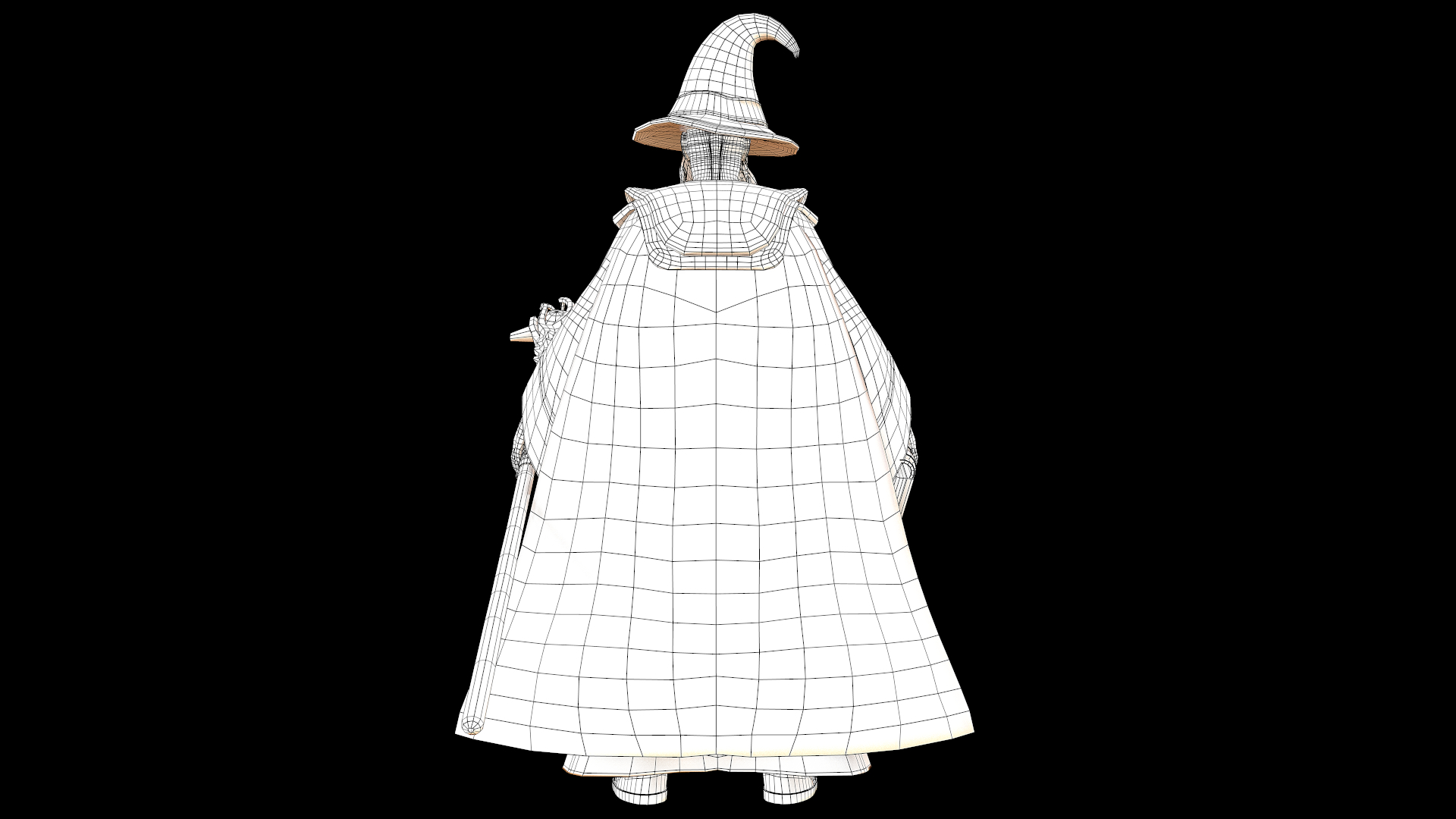 Original wizard staff 3D model - TurboSquid 1442377