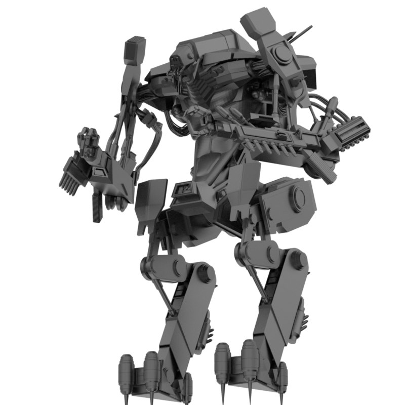 Exosuit district 9 model - TurboSquid 1444164