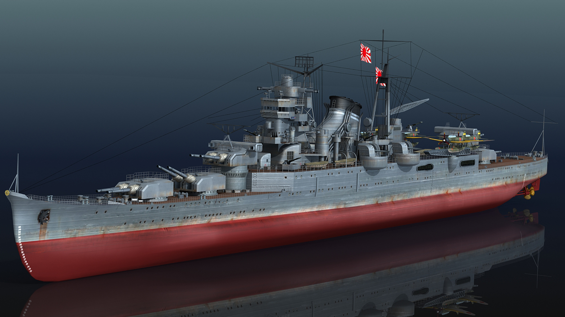 Japanese cruiser suzuya 3D model - TurboSquid 1442721