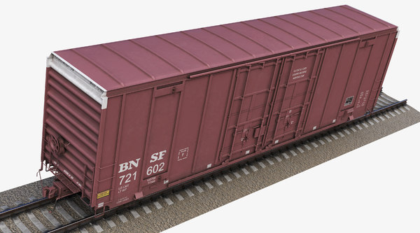 3D big railcars car rail model - TurboSquid 1457703