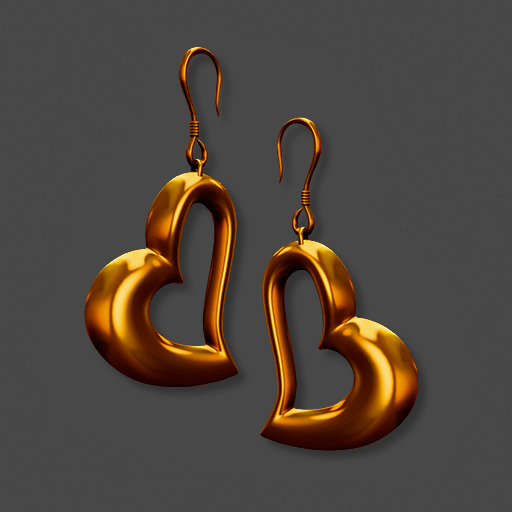 Earrings 3D Models for Download | TurboSquid