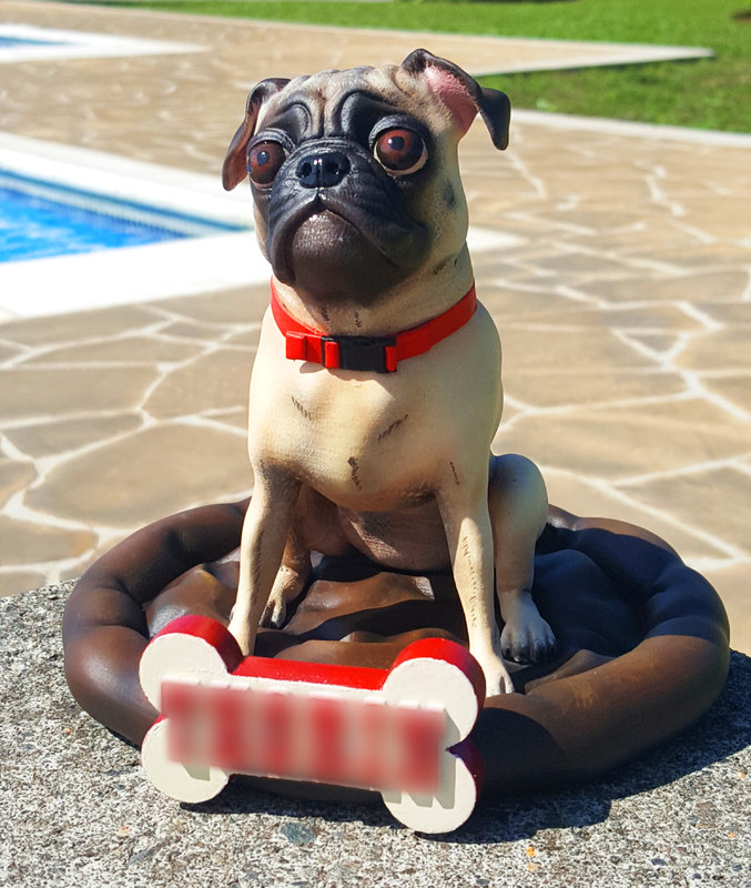 Realistic pug printing model - TurboSquid 1444496