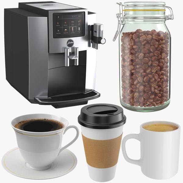 kitchen aid coffee machine 3d model