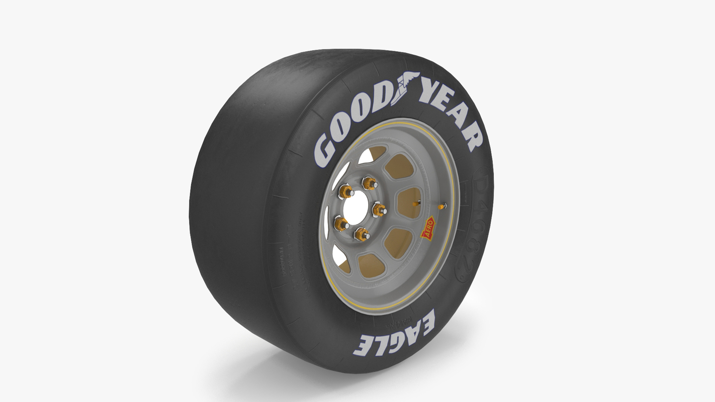 Rennwagen-Rad 3D-Modell - TurboSquid 1444714