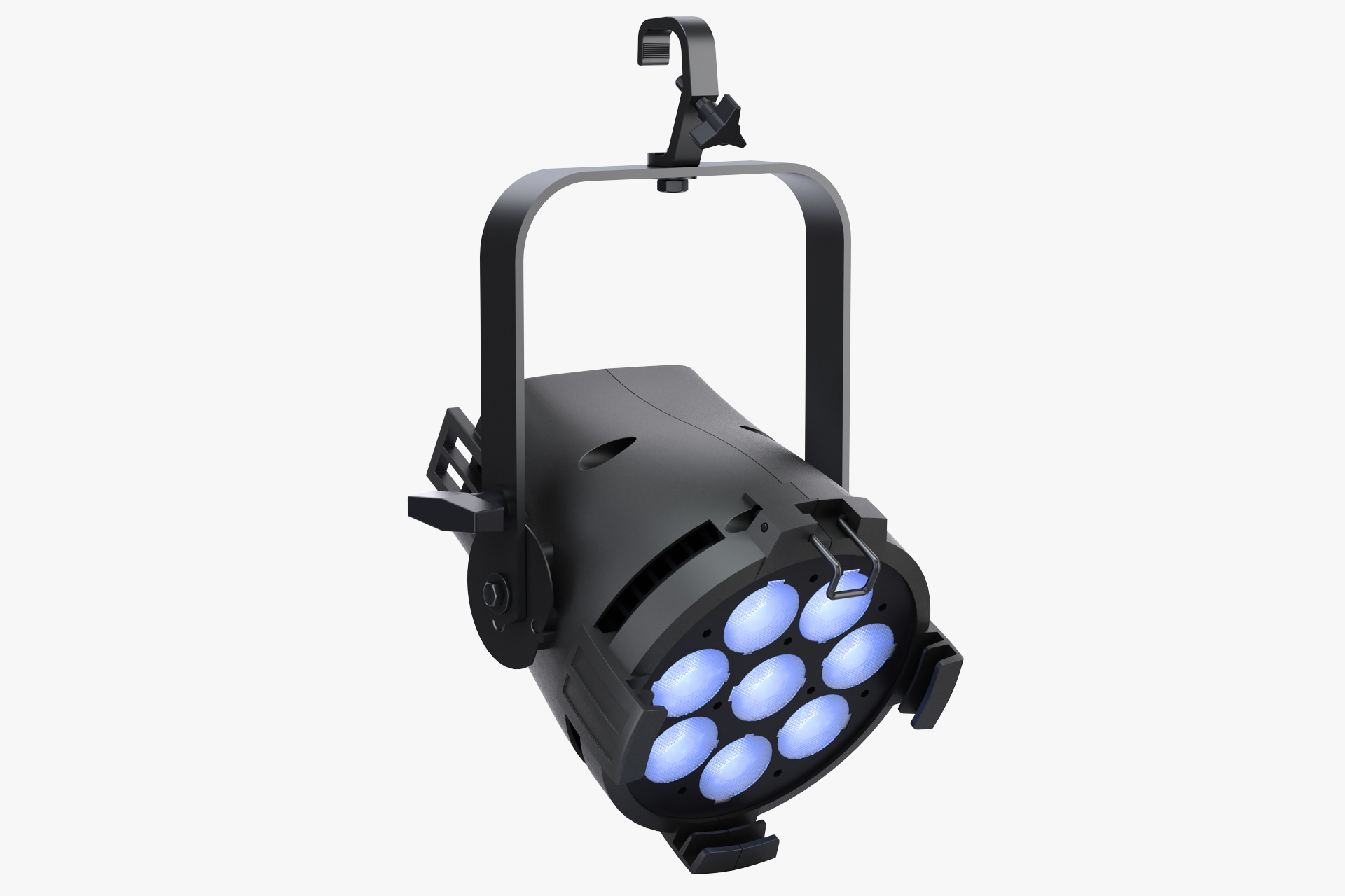 3d model colorsource par lights