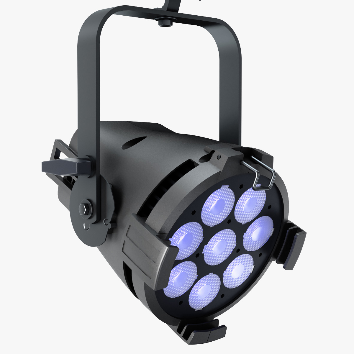 3d model colorsource par lights