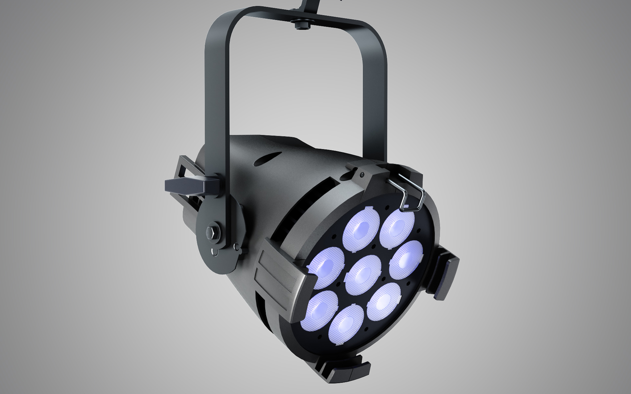 3d model colorsource par lights