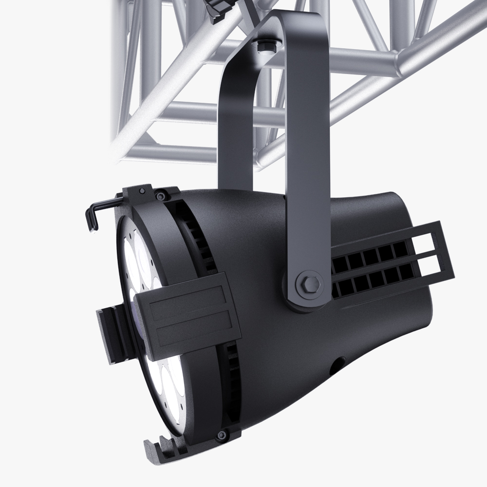 3d model colorsource par lights