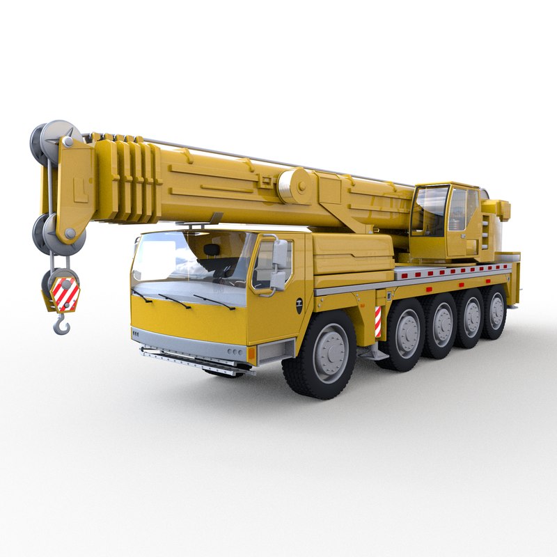 modèle 3D de Grue mobile - TurboSquid 1444834