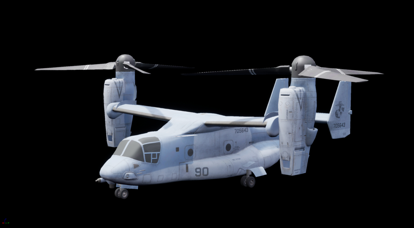 3D v22 osprey - TurboSquid 1444892