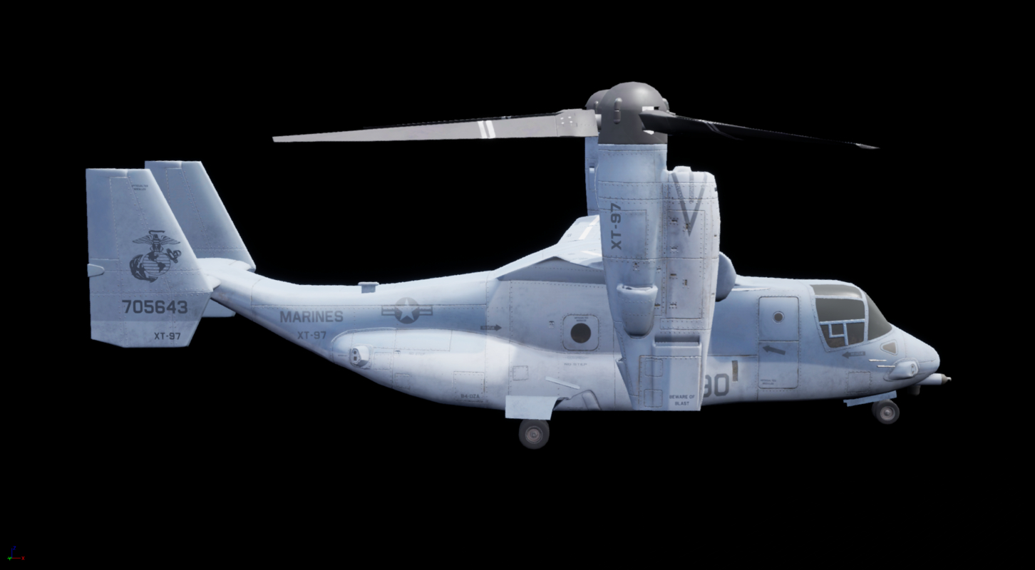 3D v22 osprey - TurboSquid 1444892