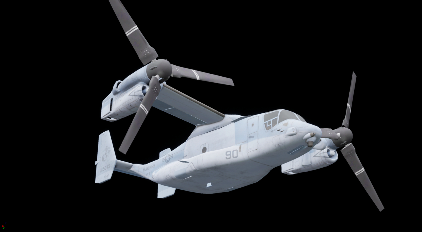 3D v22 osprey - TurboSquid 1444892