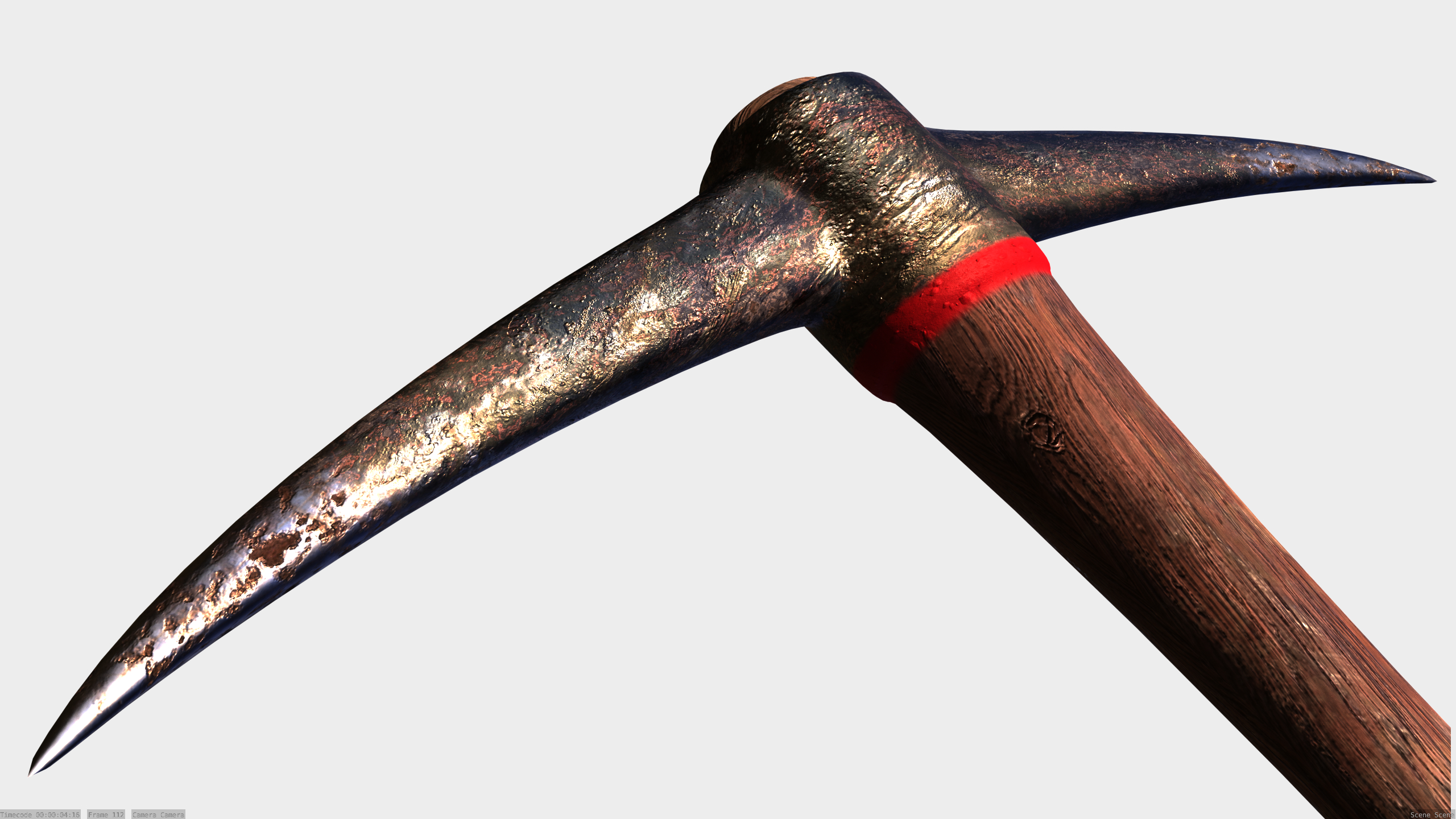 Pickaxe old 3D model - TurboSquid 1444769