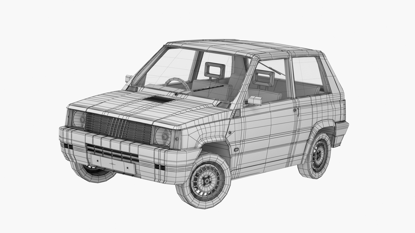 modèle 3D de Fiat Panda - TurboSquid 1445305