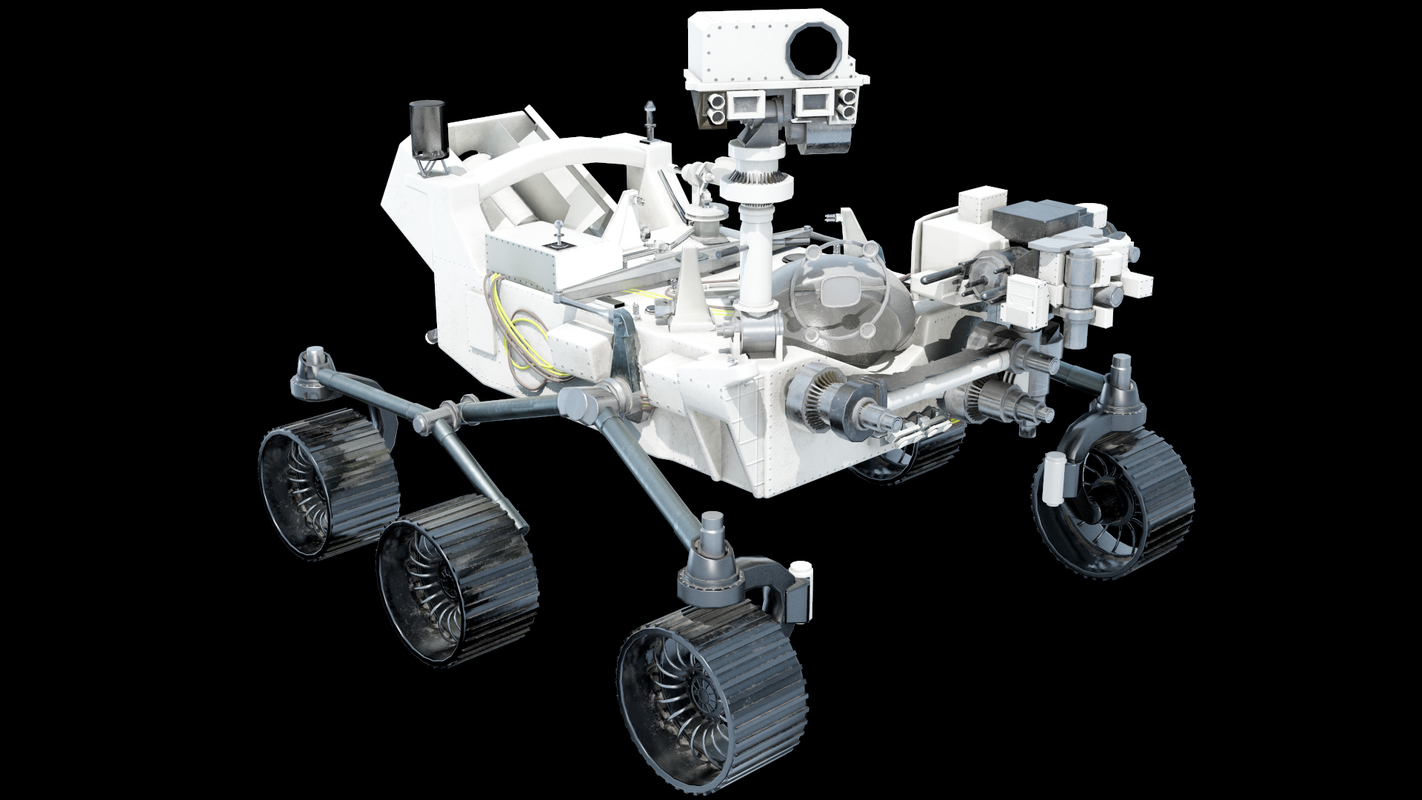 Mars 2020 rover model - TurboSquid 1445118
