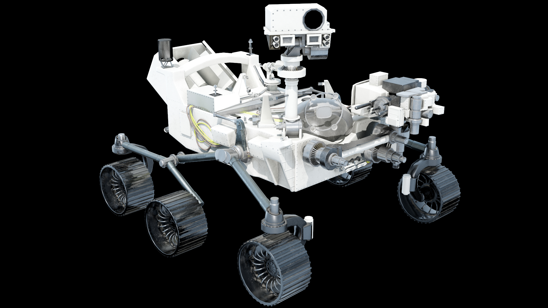 Mars 2020 rover model - TurboSquid 1445118