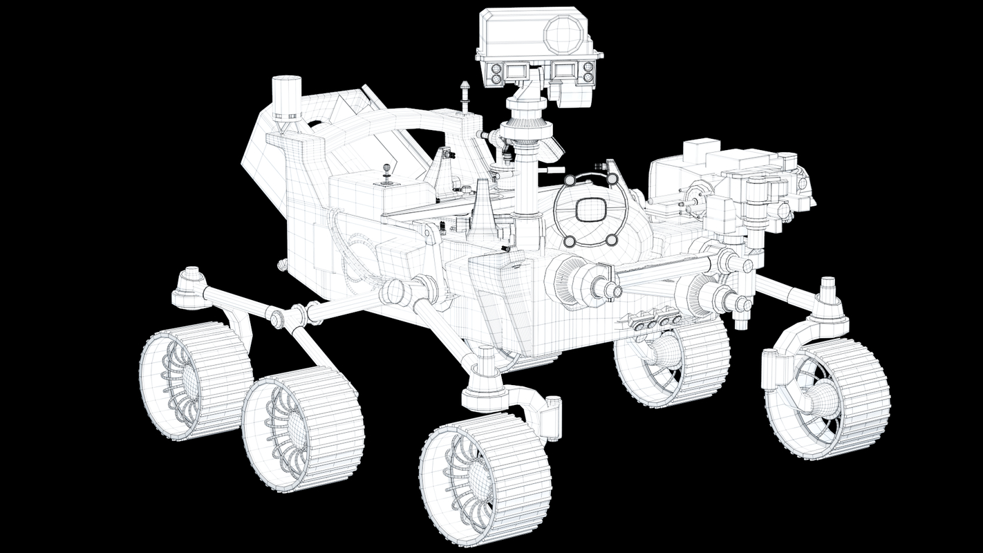 Mars 2020 rover model - TurboSquid 1445118