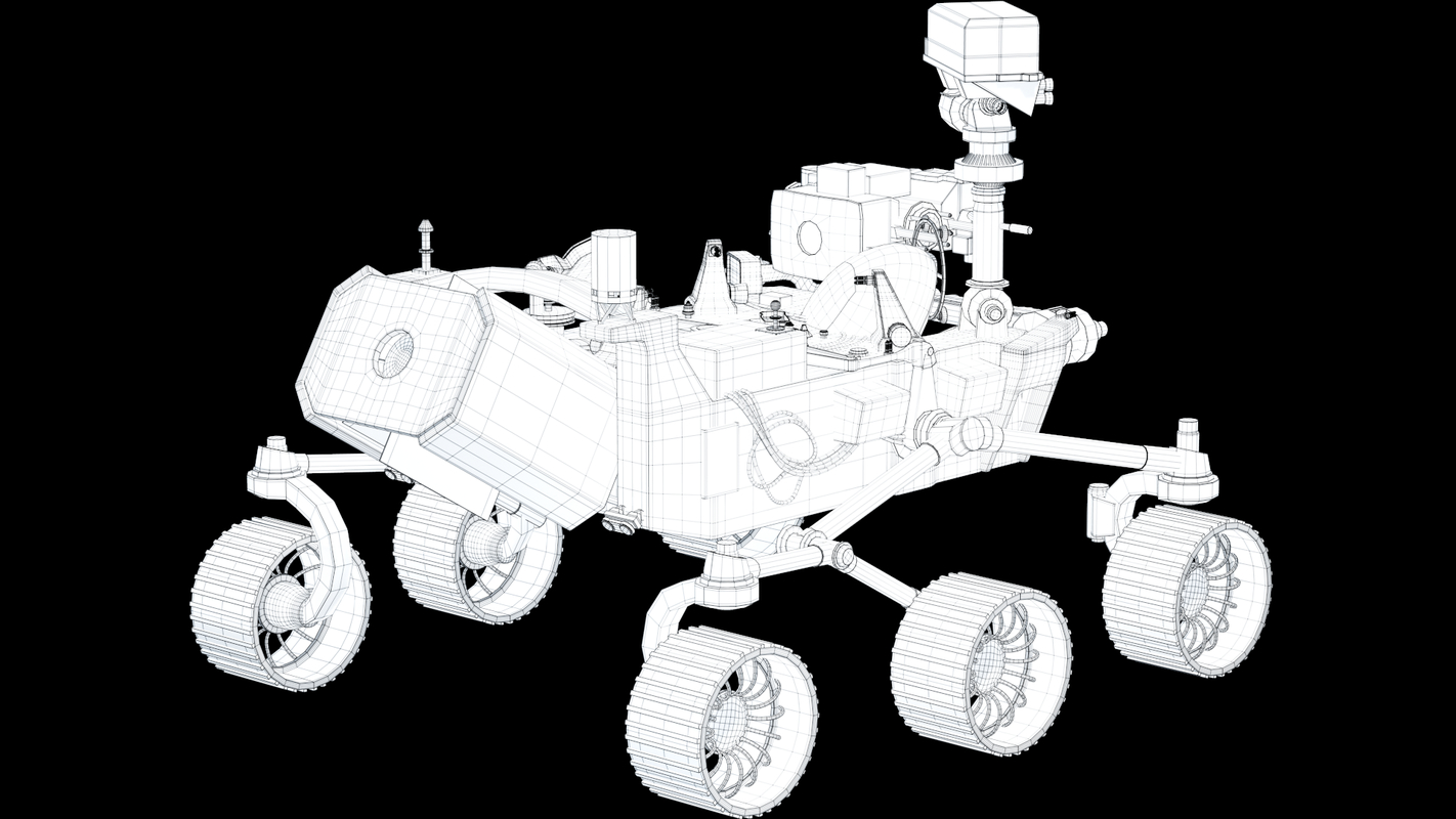 Mars 2020 rover model - TurboSquid 1445118