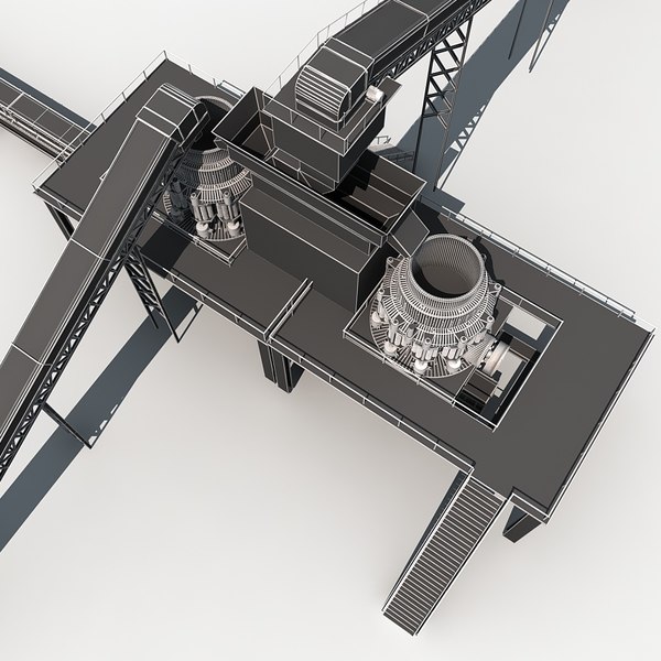 3D model mining machinery - TurboSquid 1445192