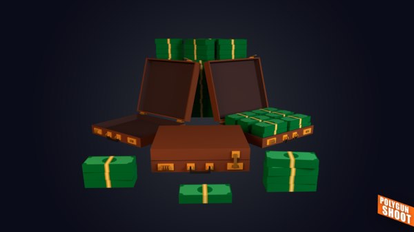 Blender Money Models | TurboSquid
