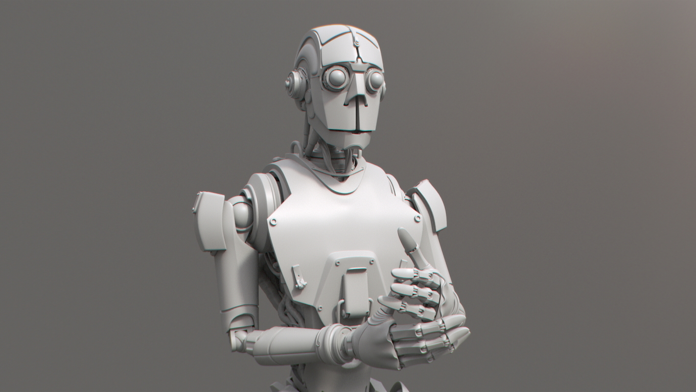 Robot model - TurboSquid 1433025