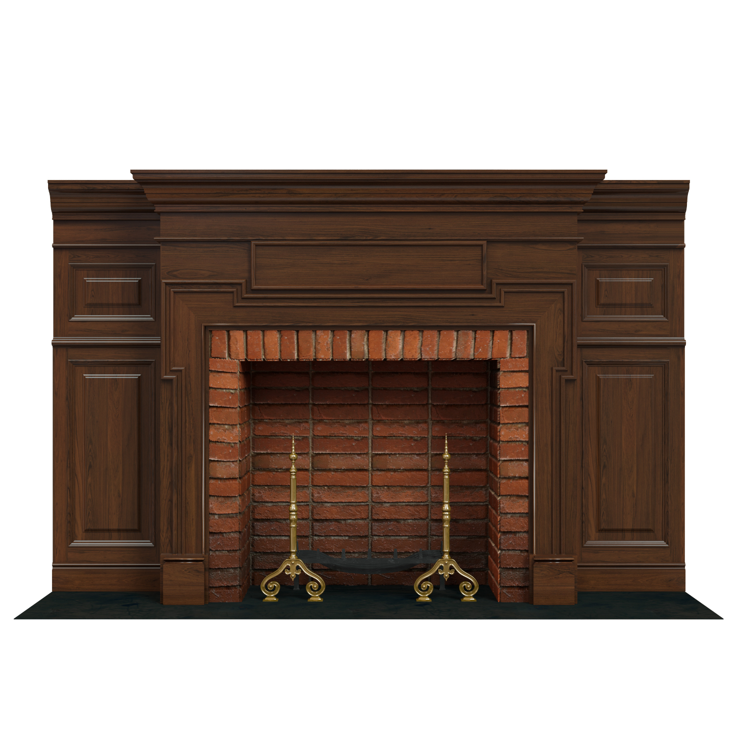 Classic fireplace 3D model - TurboSquid 1445227
