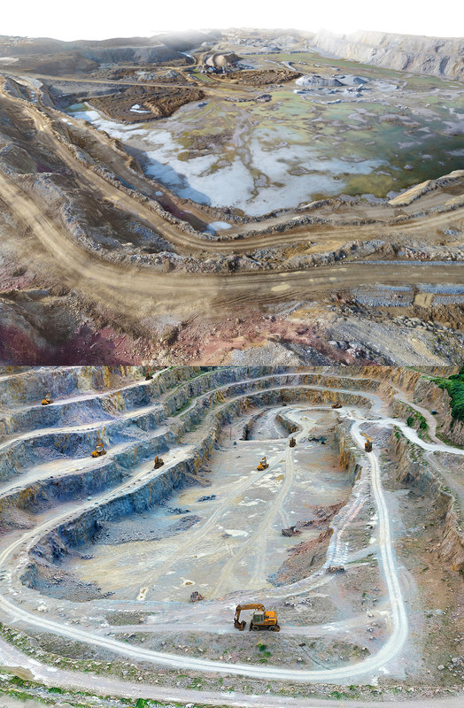 3D opencast mines pack 2 model - TurboSquid 1445195