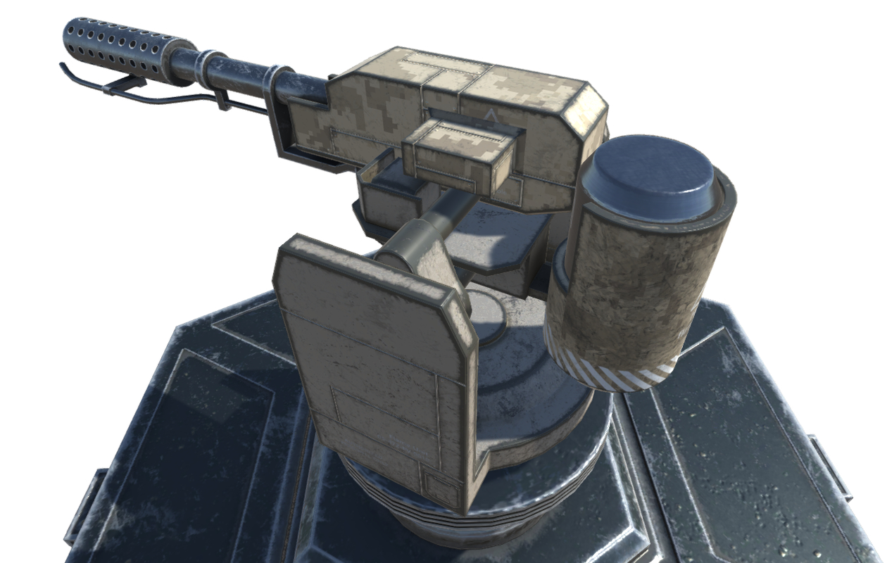 3D modern unmanned turrets model - TurboSquid 1445326