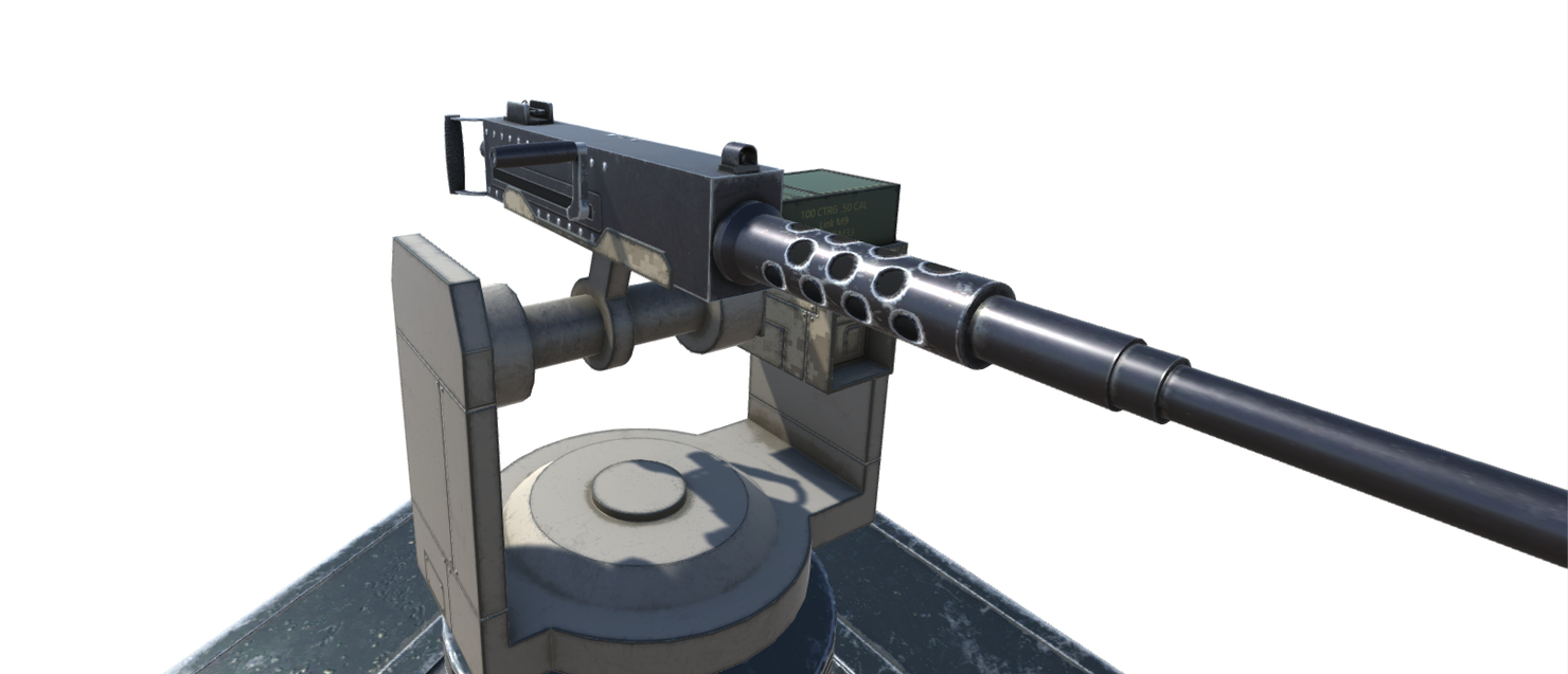 3D modern unmanned turrets model - TurboSquid 1445326