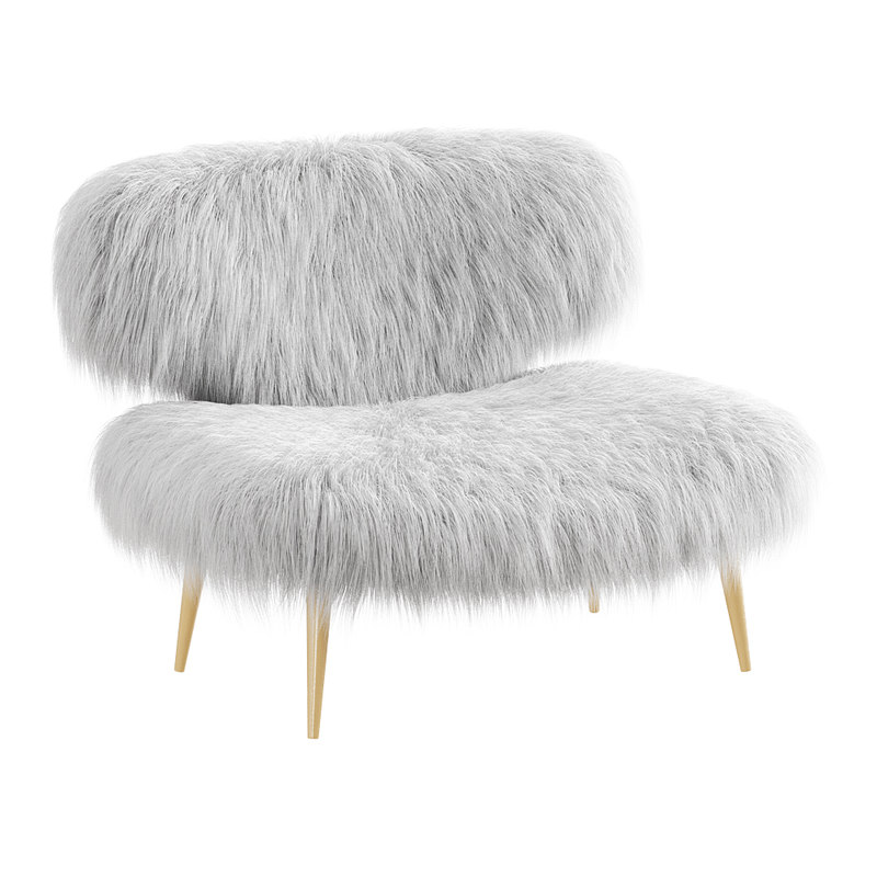 Wool woolly bella chair 3D model - TurboSquid 1445463