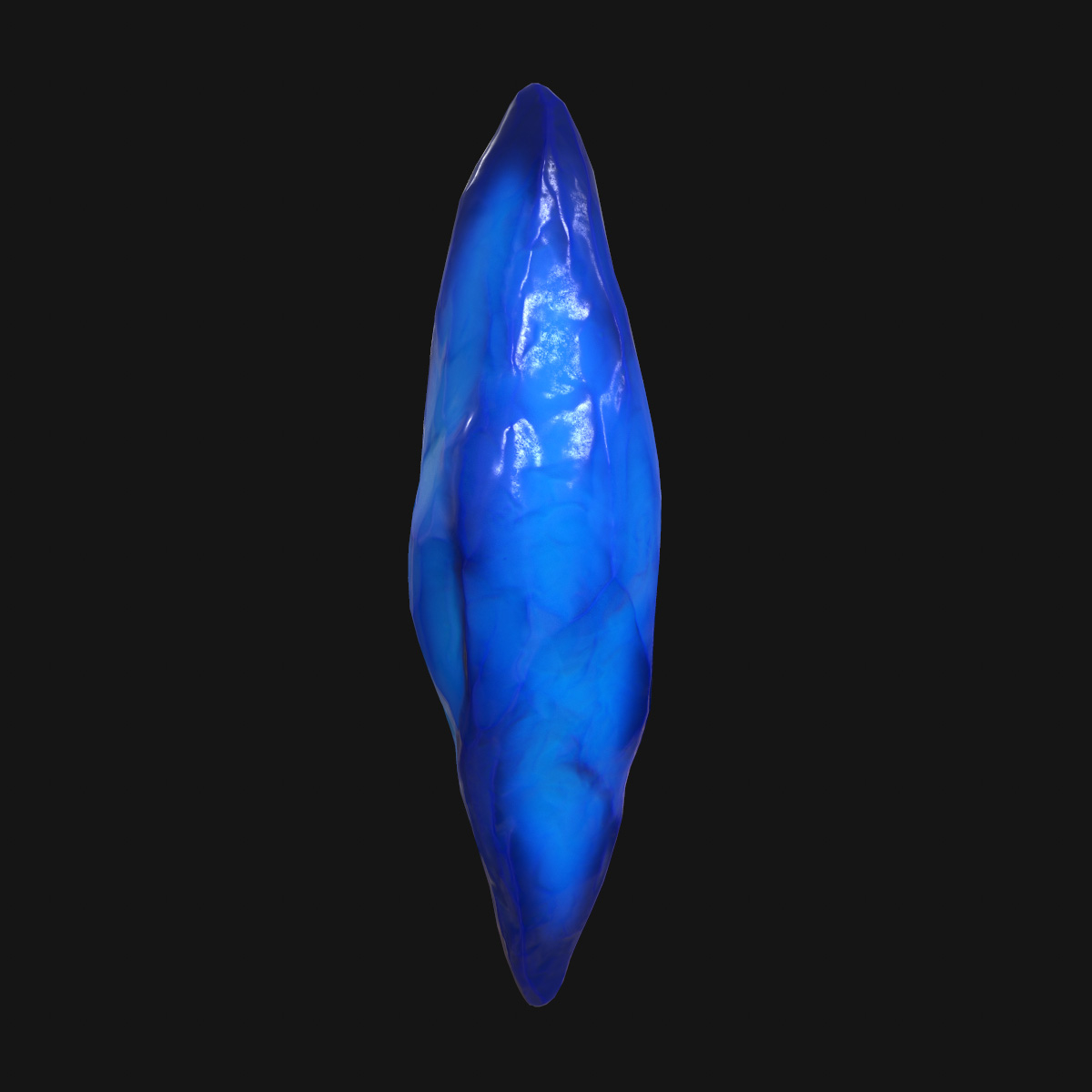 Crystal dark blue pbr model - TurboSquid 1445492