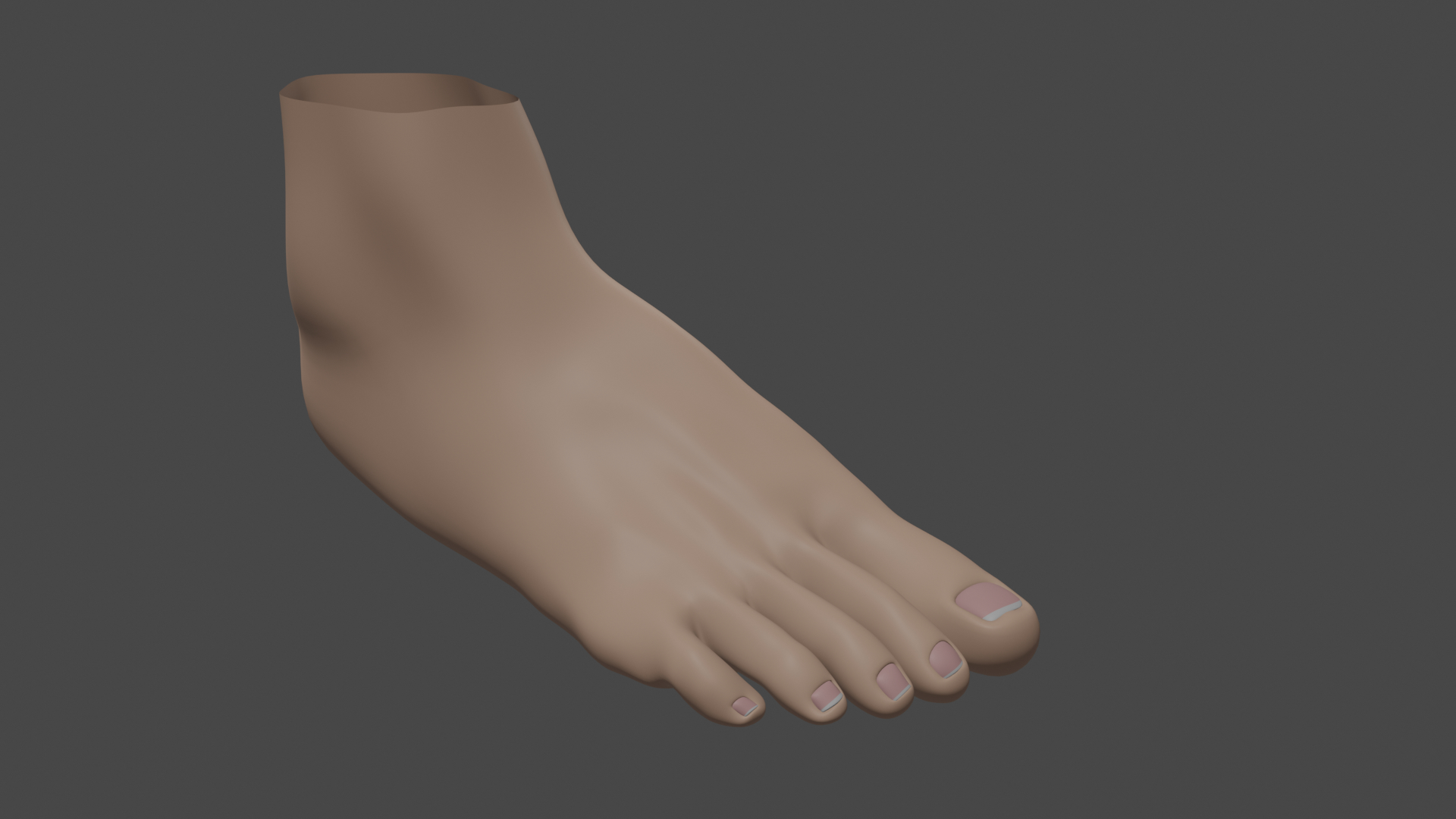 Base female feet 3D - TurboSquid 1445545