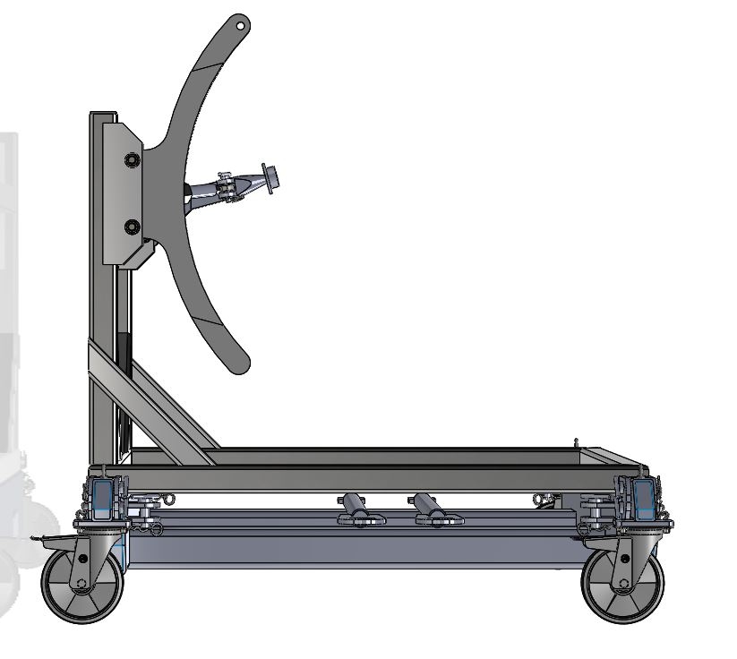 Jet engine stand 3D model - TurboSquid 1445649