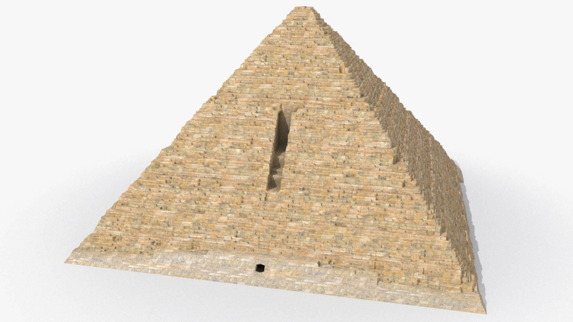 Modello 3D Piramide di Micerino - TurboSquid 1445695