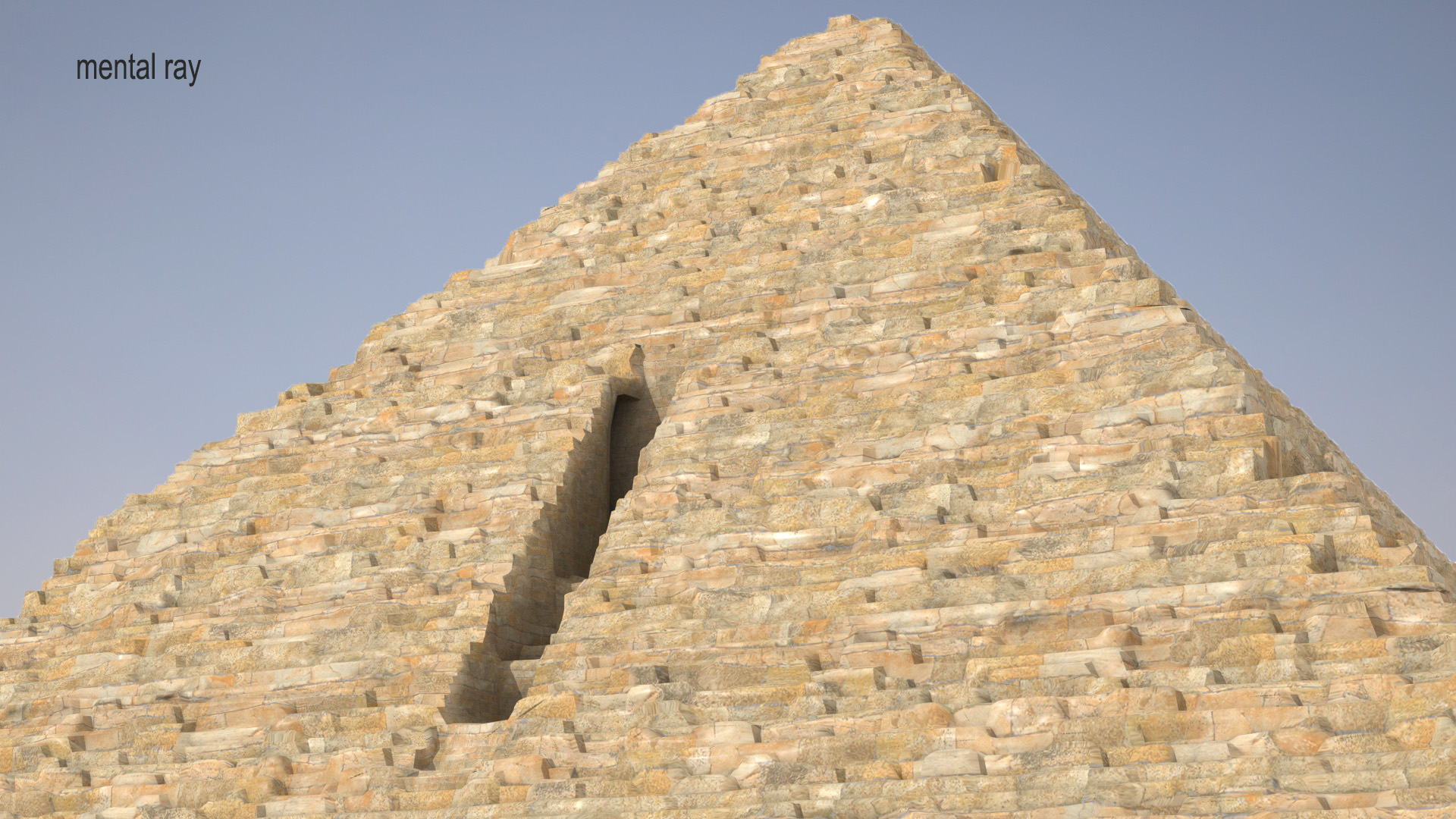 3D menkaure pyramid - TurboSquid 1445695