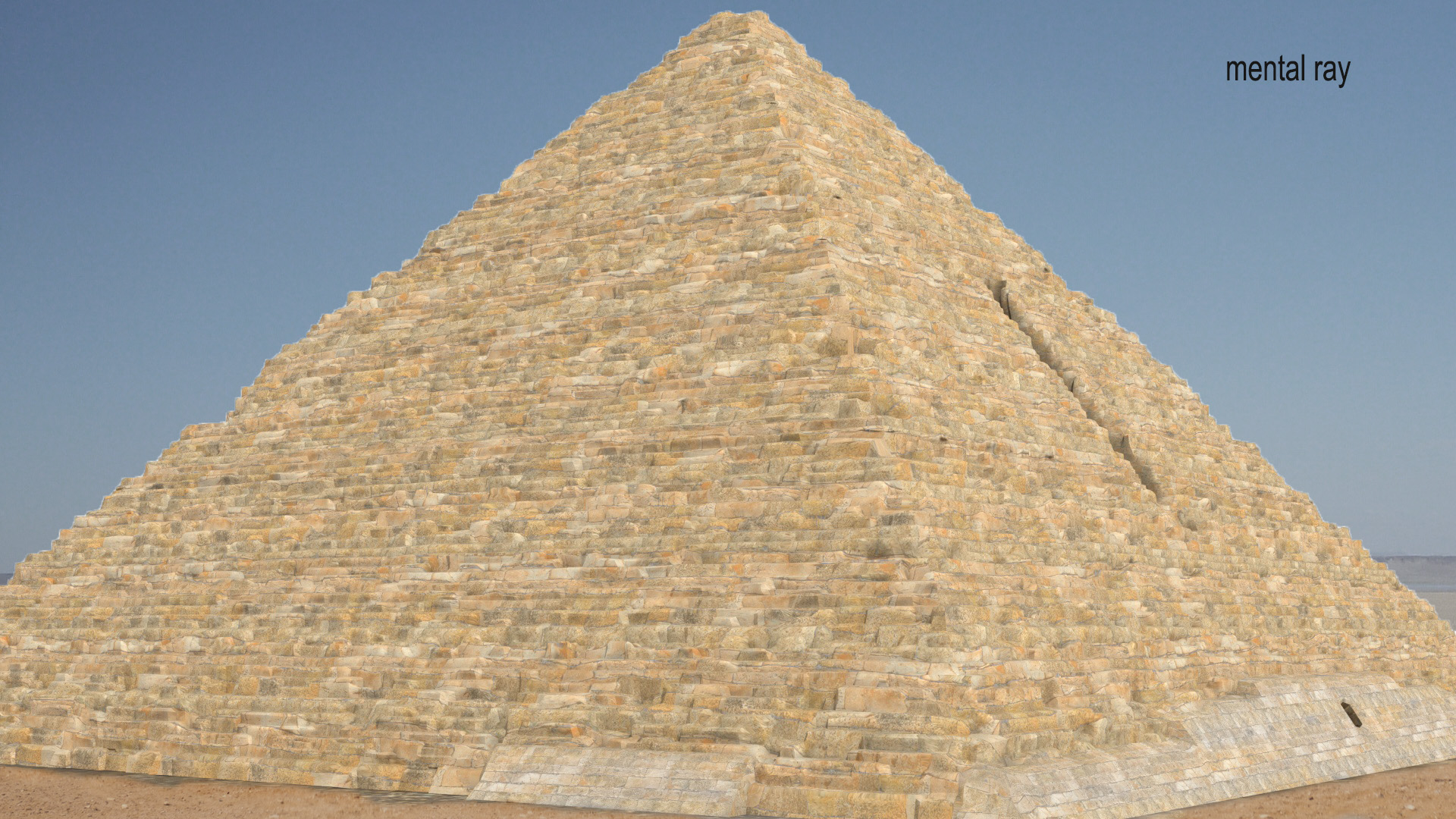 3D menkaure pyramid - TurboSquid 1445695