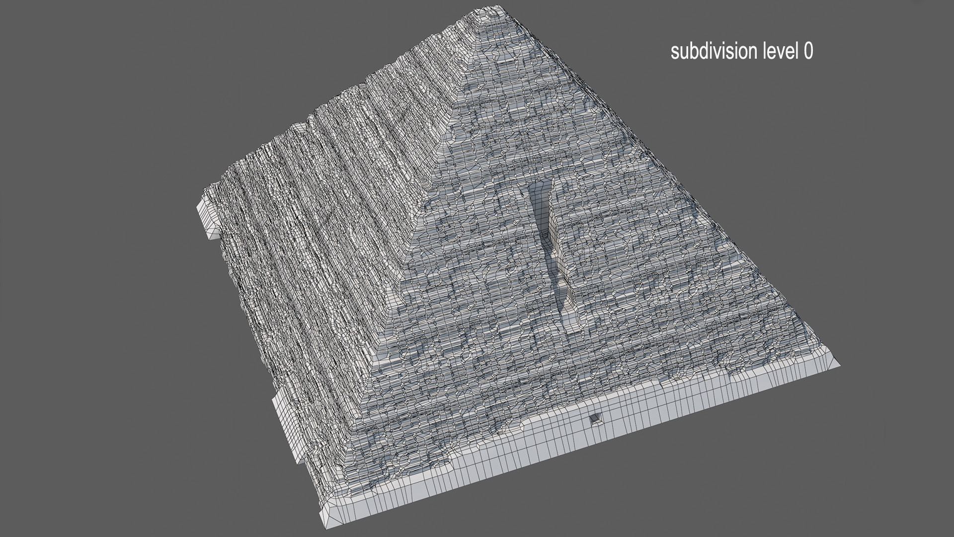 3D menkaure pyramid - TurboSquid 1445695