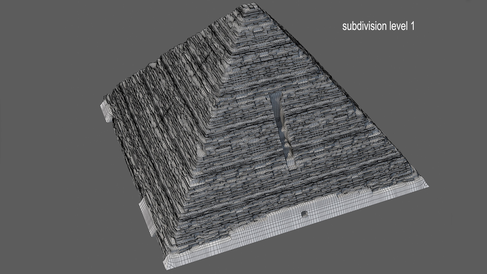 3D menkaure pyramid - TurboSquid 1445695