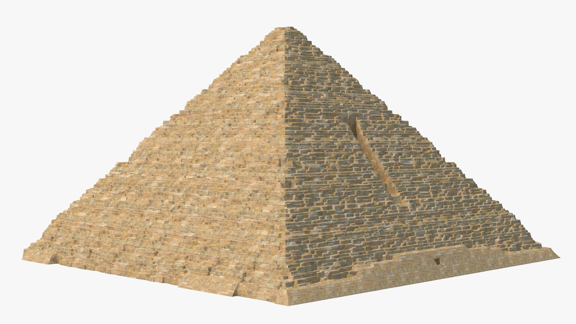 3D menkaure pyramid - TurboSquid 1445695