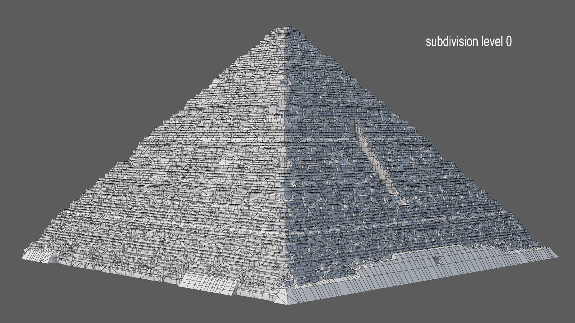 3D menkaure pyramid - TurboSquid 1445695
