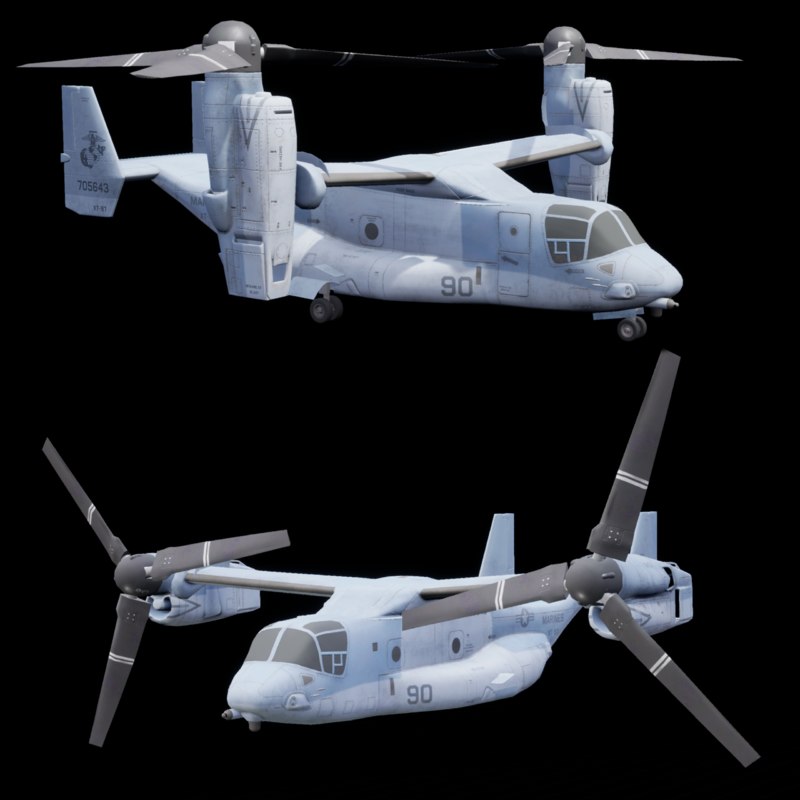 3D v22 osprey - TurboSquid 1444892