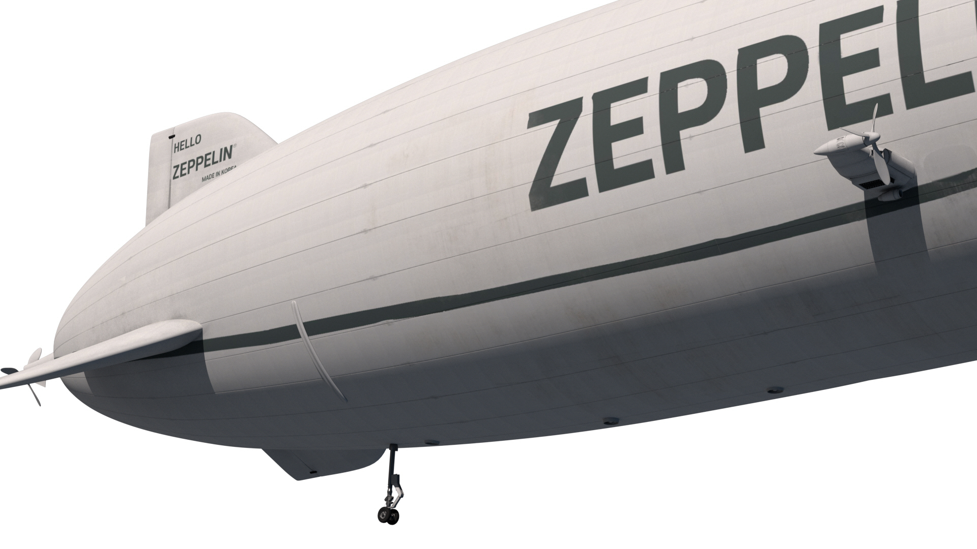 3D zeppelin model - TurboSquid 1445886